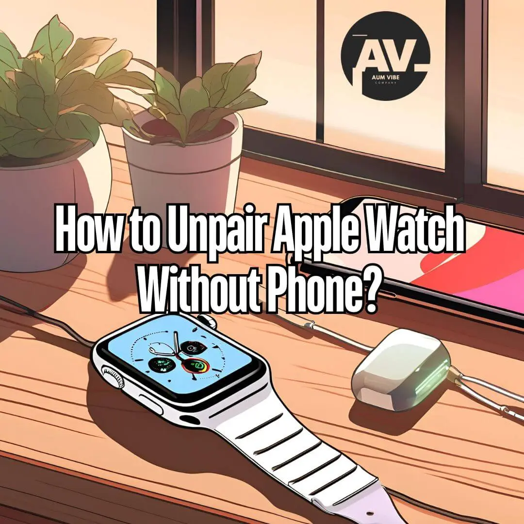 How to Unpair Apple Watch Without Phone 2024? - AumVibe